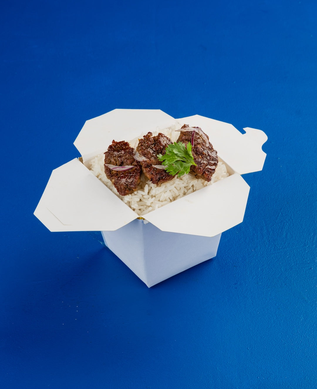 Ke-box Beef Kebab Rice - Public Eatery