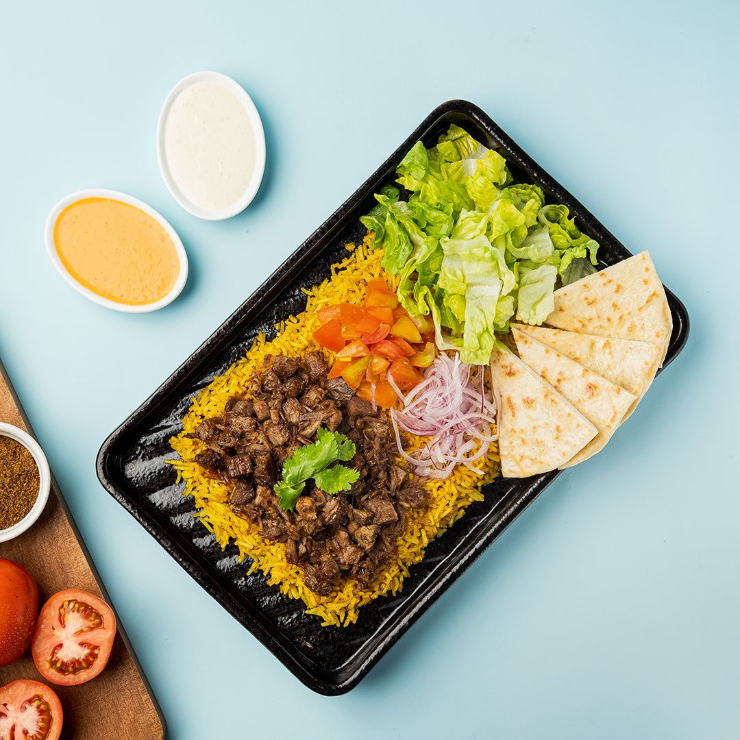 Beef Shawarma Plate - Public Eatery